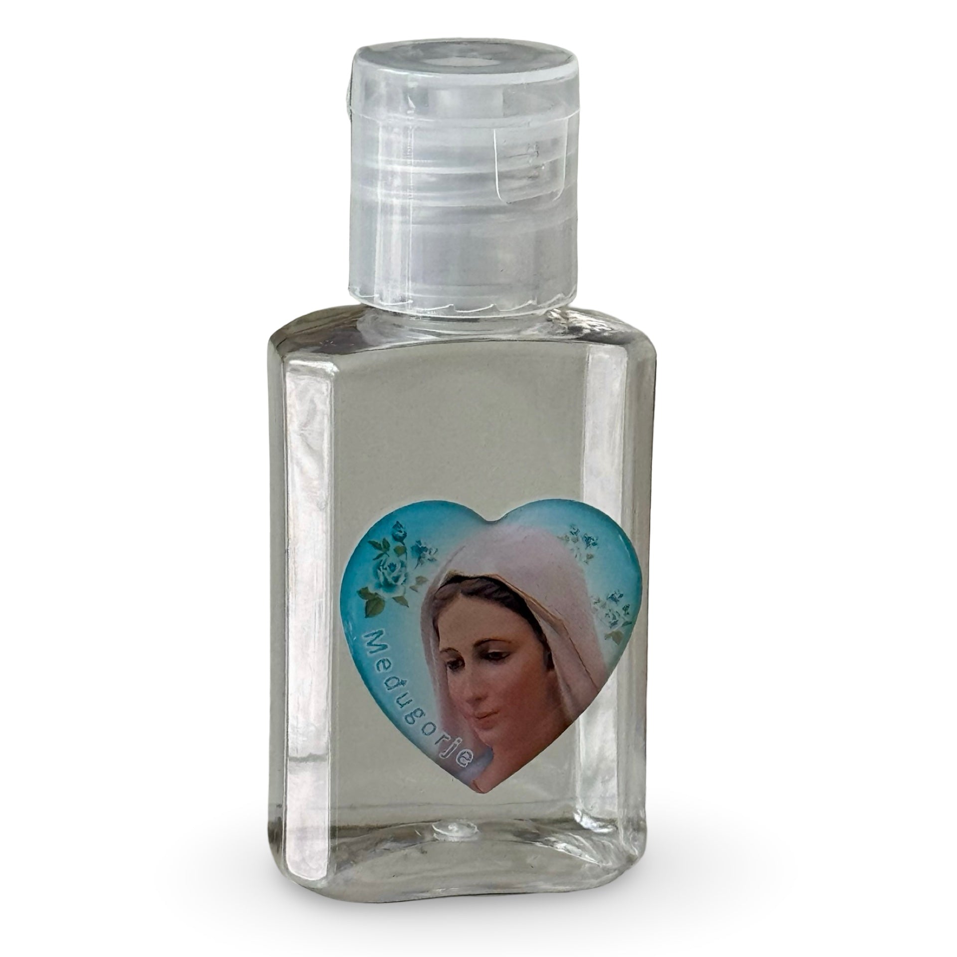 Our Lady Queen of Peace Plastic Holy Water Bottle – Triumph of Love