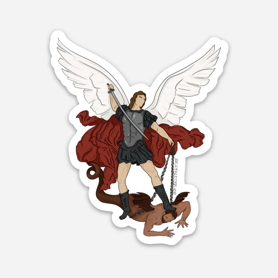 St. Michael the Archangel Sticker – Triumph of Love