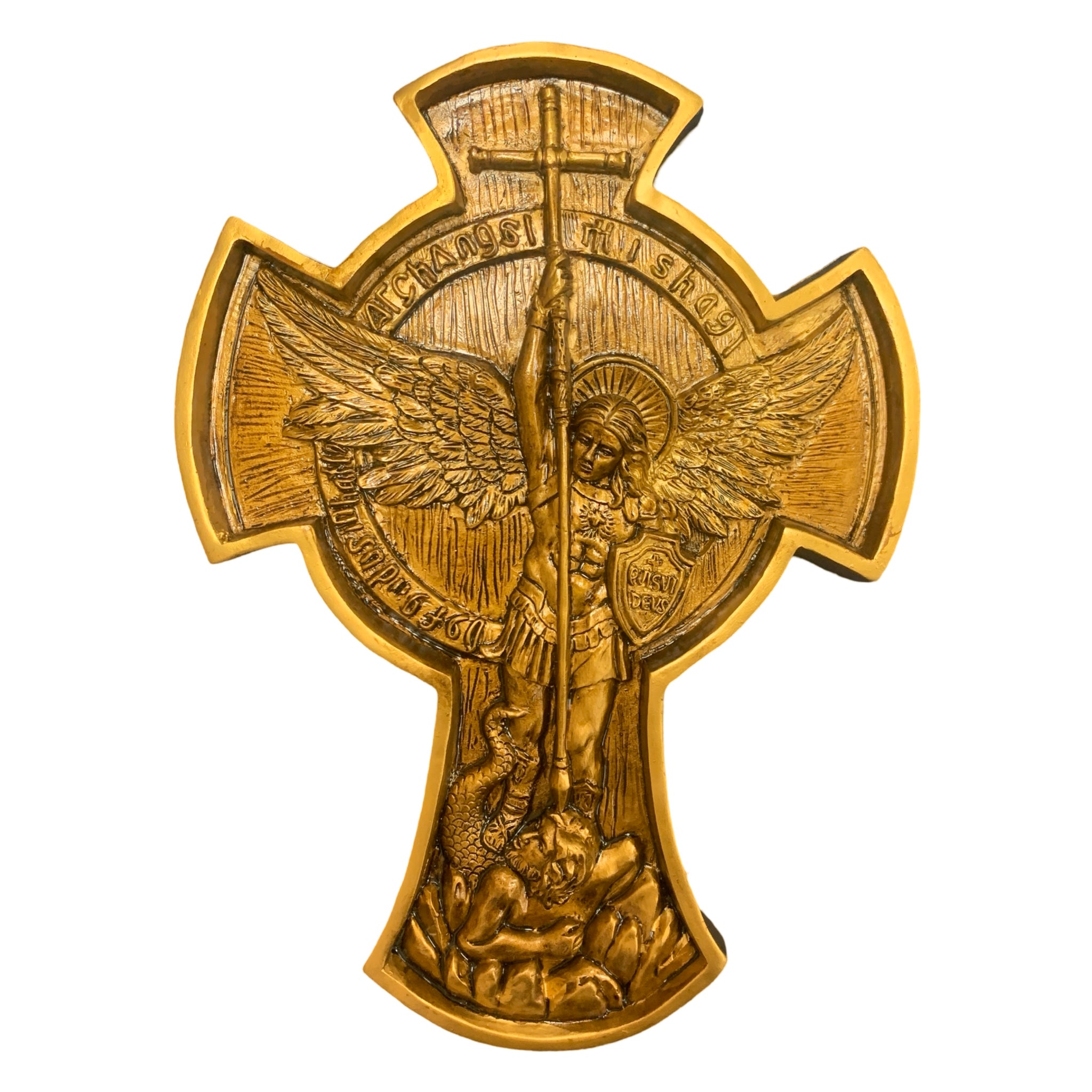 St. Michael the Archangel Golden Cross – Triumph of Love