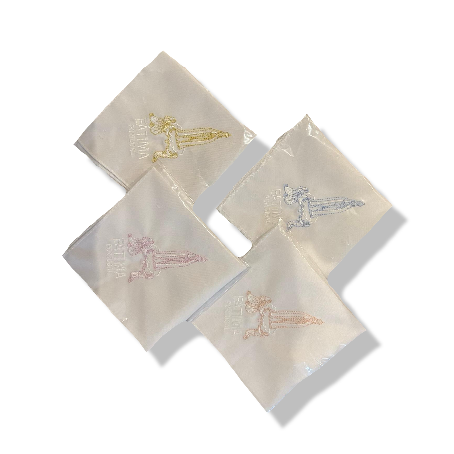 Our Lady of Fatima Handkerchief of Assorted Colors – Triumph of Love