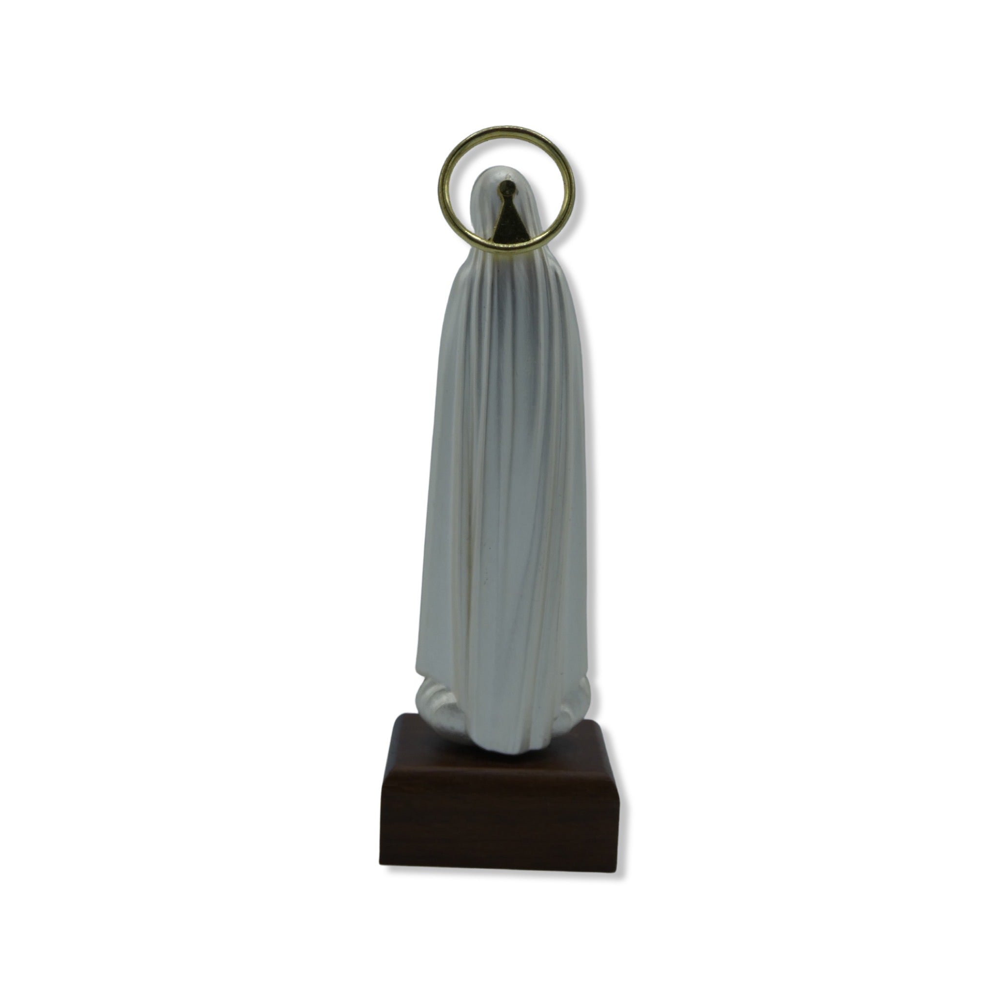 Small Silver Fatima Statue – Triumph of Love